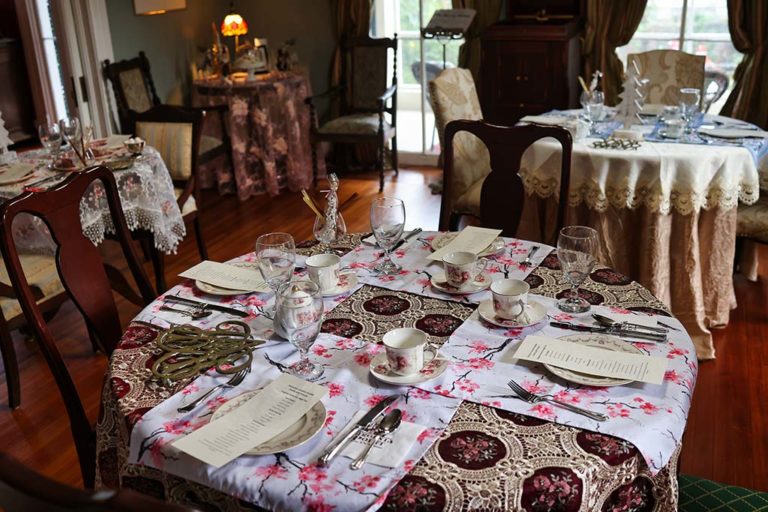 High Tea - Galveston, Texas - Virginia Point Inn Bed and Breakfast